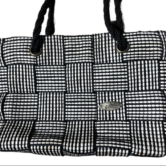 Gabriella | Bags | Vintage Gabriella Basketweave Crossbody Bag Handbag ...